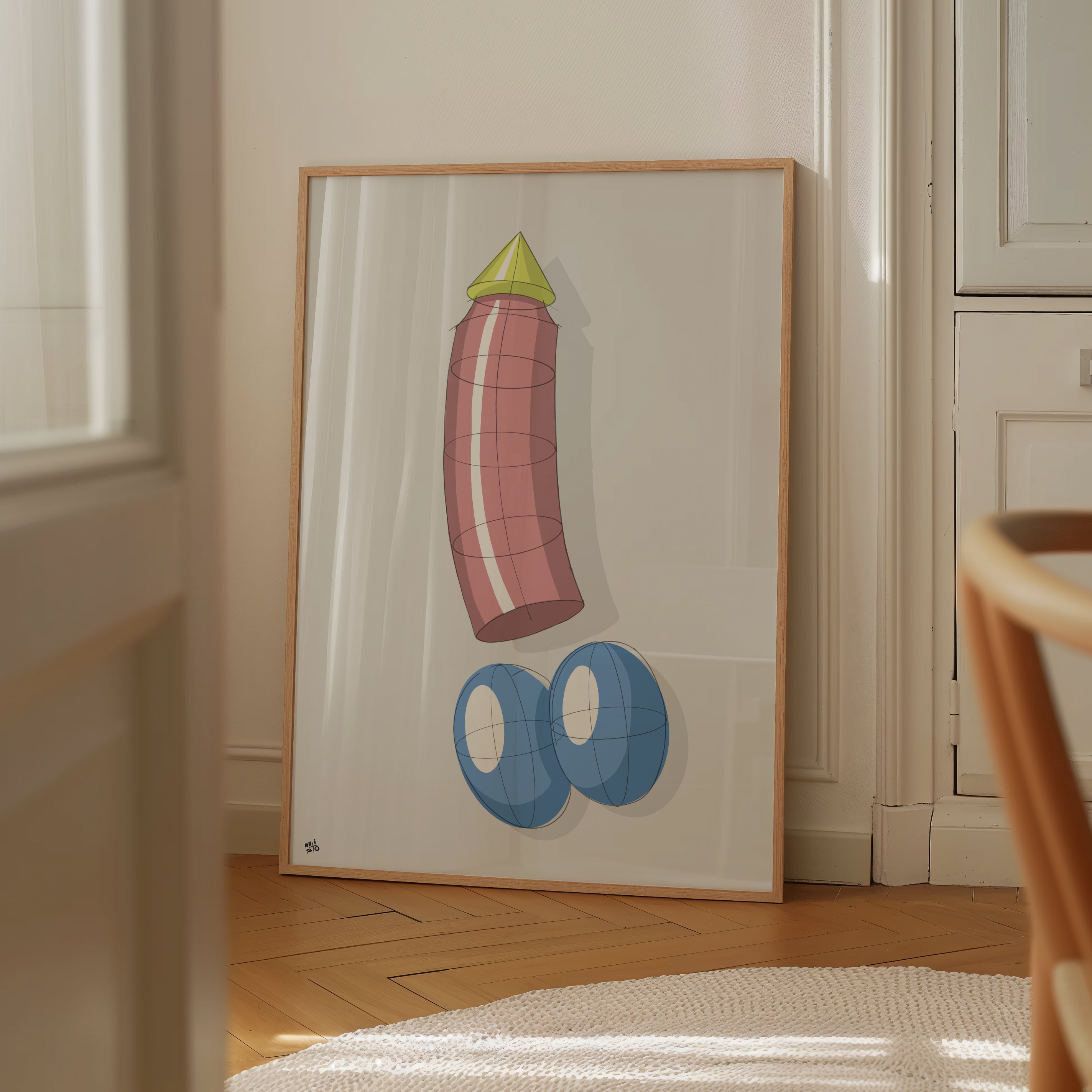 Separation – Queer Pop Art / Wall Art Print | Miro on the Wall